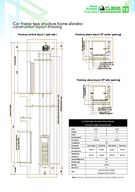 Home Elevator – Imtek Elevator